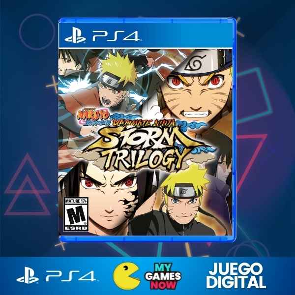 NARUTO SHIPPUDEN ULTIMATE NINJA STORM TRILOGY (Juego Digital PS4) - MyGames Now