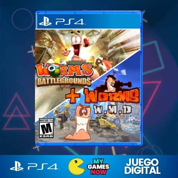 WORMS BATTLEGROUNDS + WORMS WMD - MyGames Now