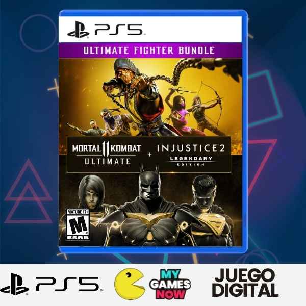 MK 11 ULTIMATE + INJUSTICE 2 LEGENDARY EDITION PACK PS5