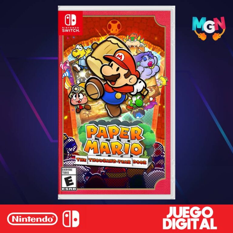 PAPER MARIO The Thousand-Year Door (Juego Digital Nintendo Switch ...